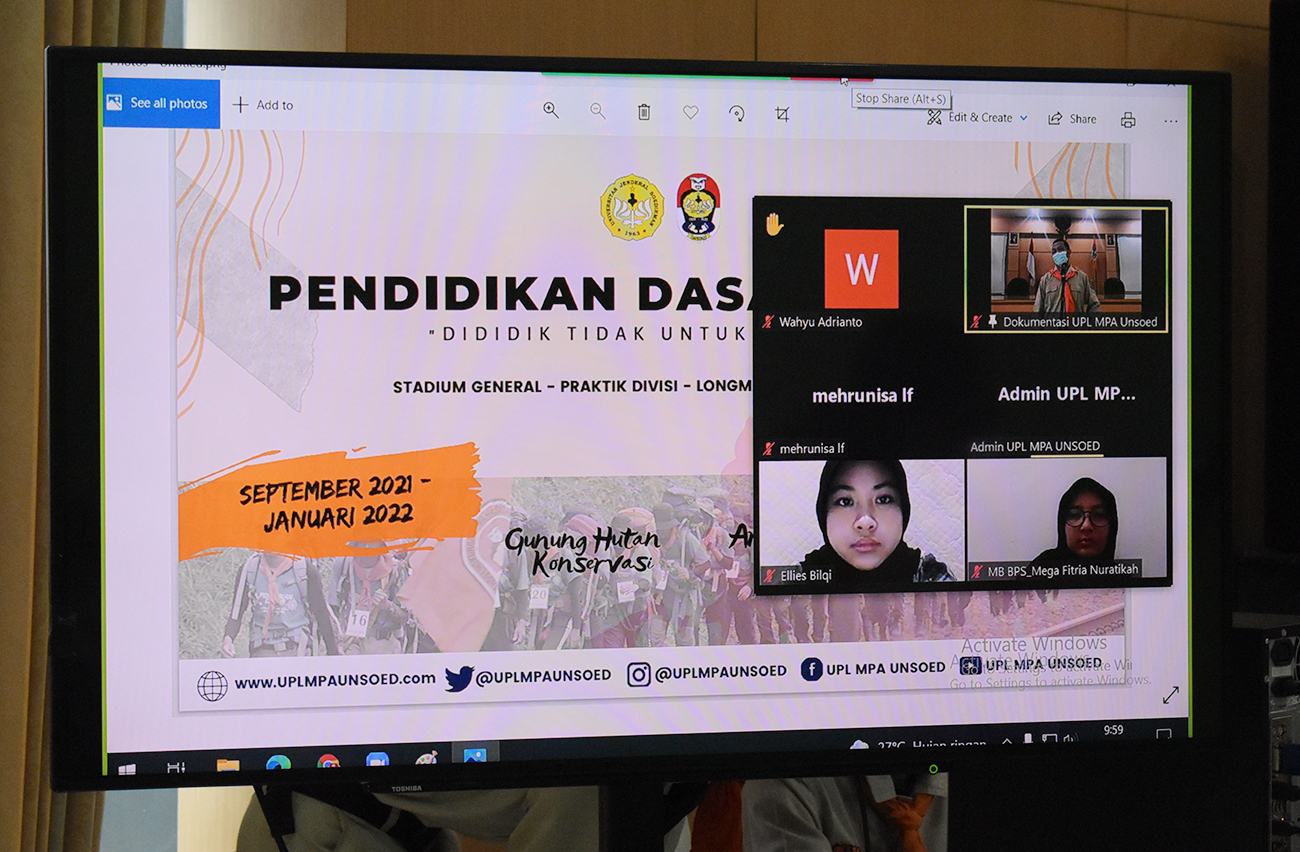 UPL MPA UNSOED Gelar Stadium General Pendidikan Dasar XXXVIII | Universitas Jenderal Soedirman